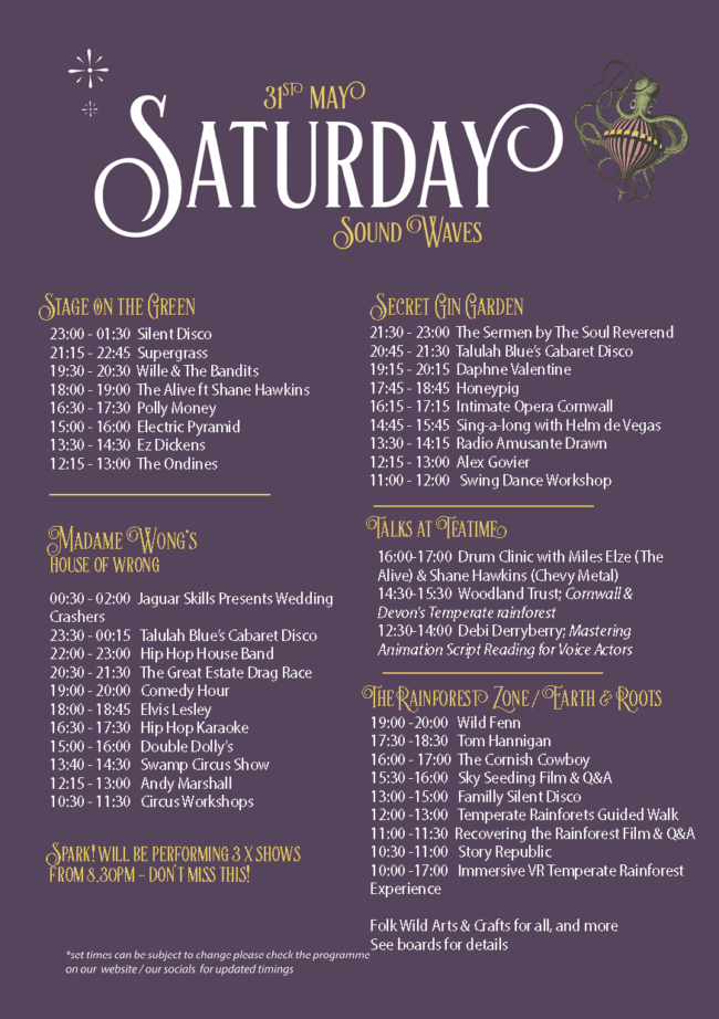 The Great Estate 2025 Lineup Is Here - Scorrier House Cornwall